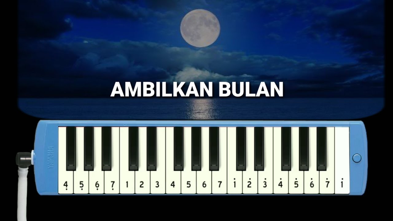 Not Pianika Ambilkan Bulan Bu - YouTube