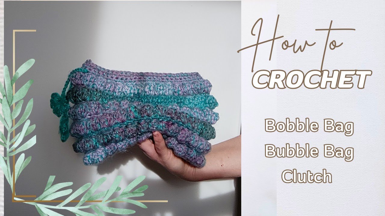 How to Crochet Bag Bobble stitch/ Trendy Crochet/ Bobble bag Crochet ...