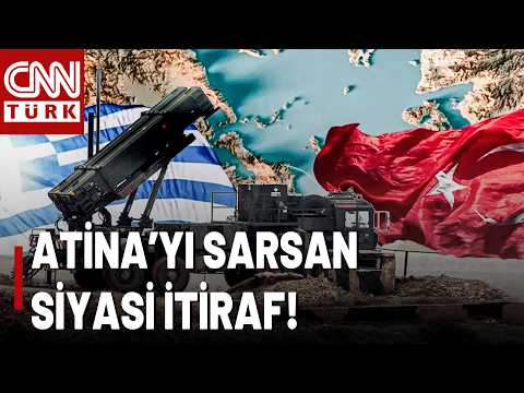Yunanistan'ı Karıştıran Patriot İtirafı! Yunan Vekil O İtirafında Neler Söyledi?