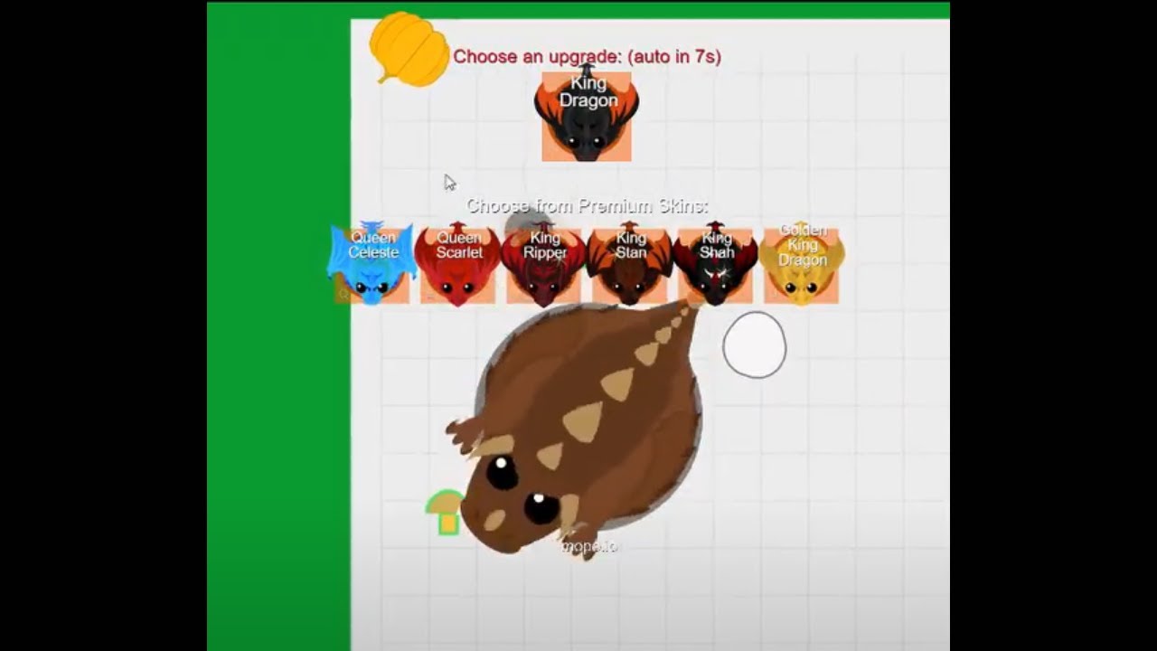 King Dragon by Luck! Mope.io - YouTube
