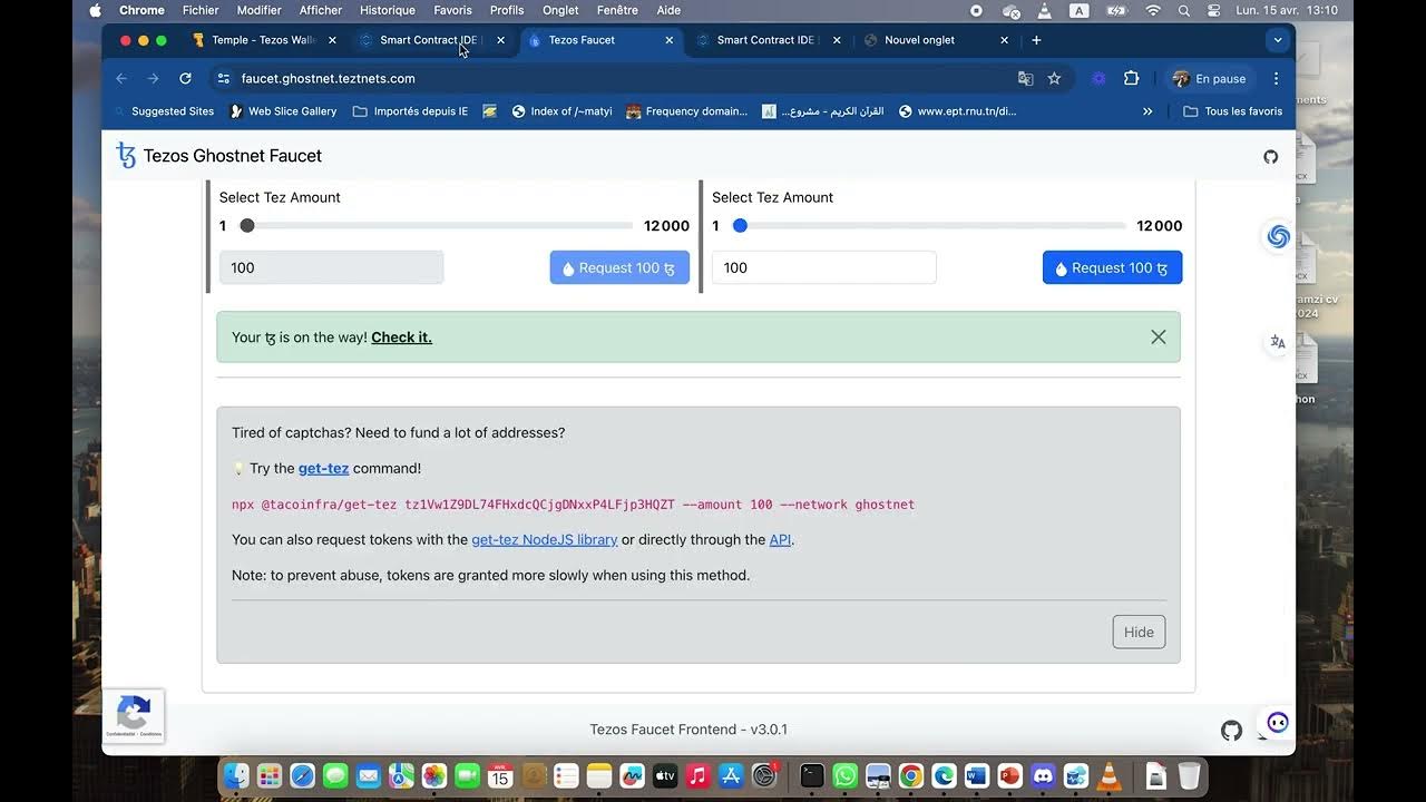 Creating, Deploying, and Interacting with a smart Contract Tzos - YouTube