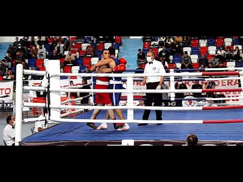 BURAK AKSIN - MUHAMMED BAKİ YALÇIN 2021 Türkiye Ferdi Boks şampiyonası 86 kilo final karşılaşması..
