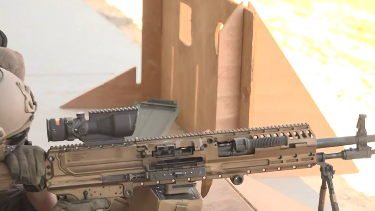 IDF replacing heavy machine gun with new weapon - YouTube