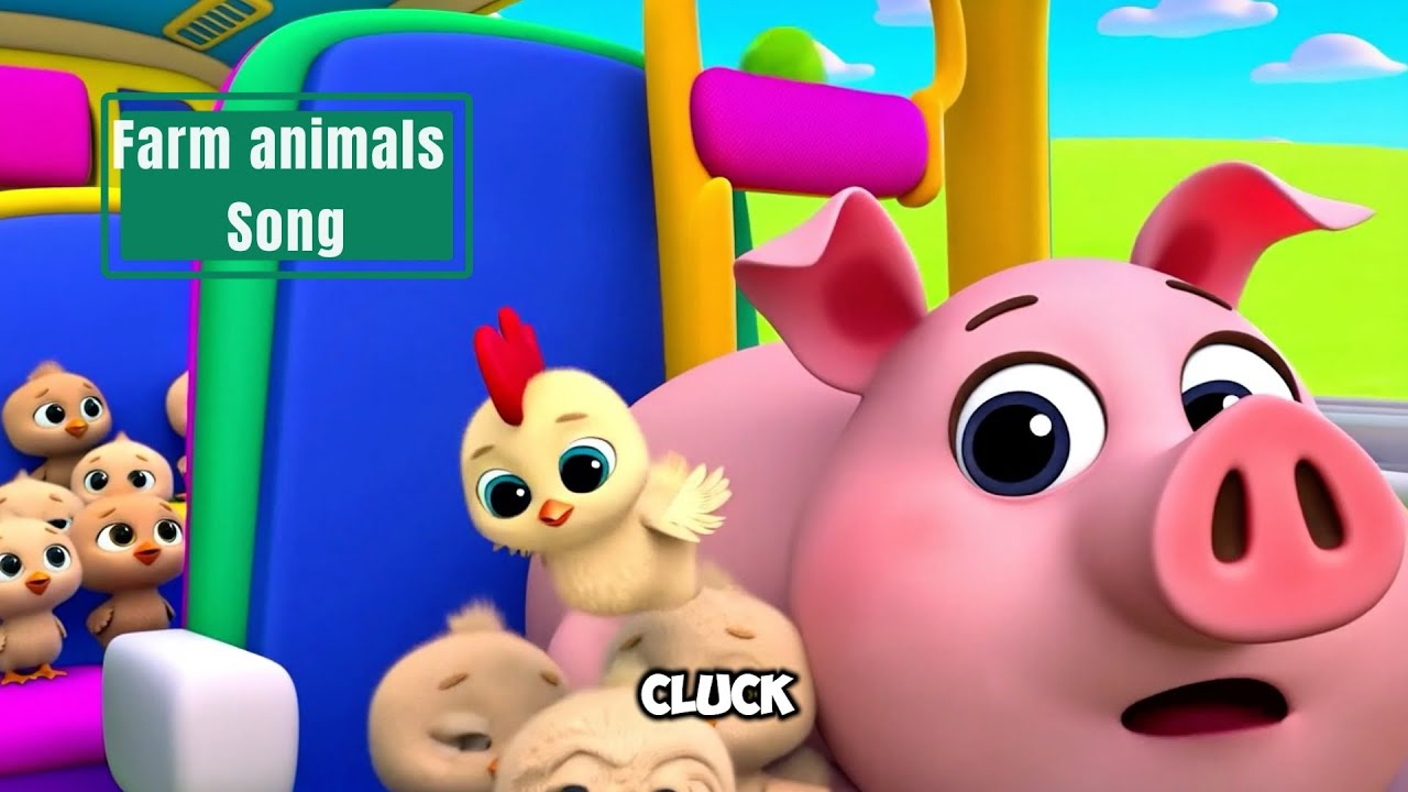 Farm Animal sounds song| Alafun kids| nursery rhyme kids song - YouTube