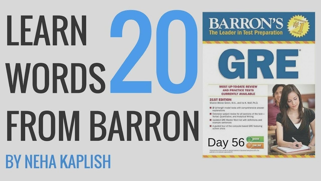 Barron's Words for Vocabulary Building - Essential Words in English ...