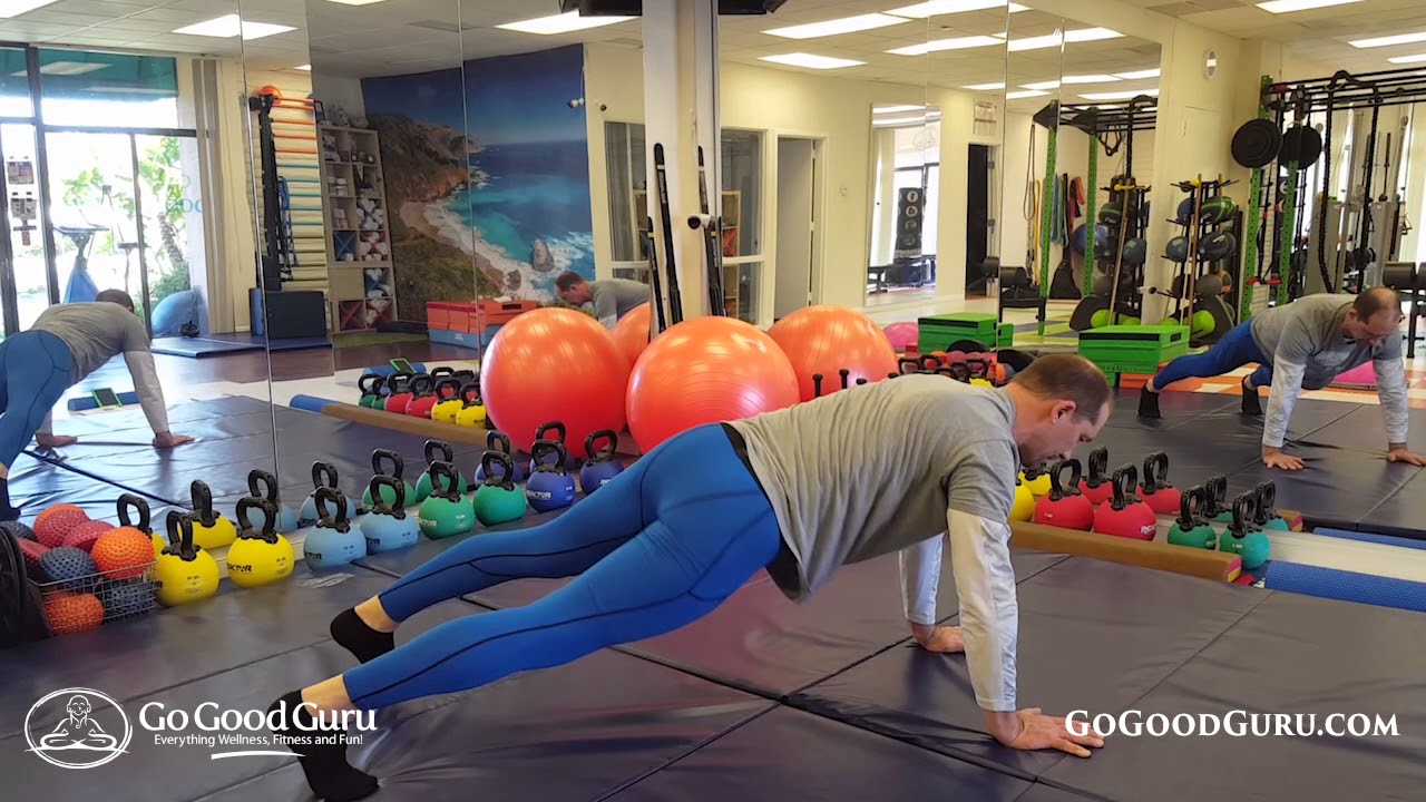 Front Plank with Hip Twist - YouTube