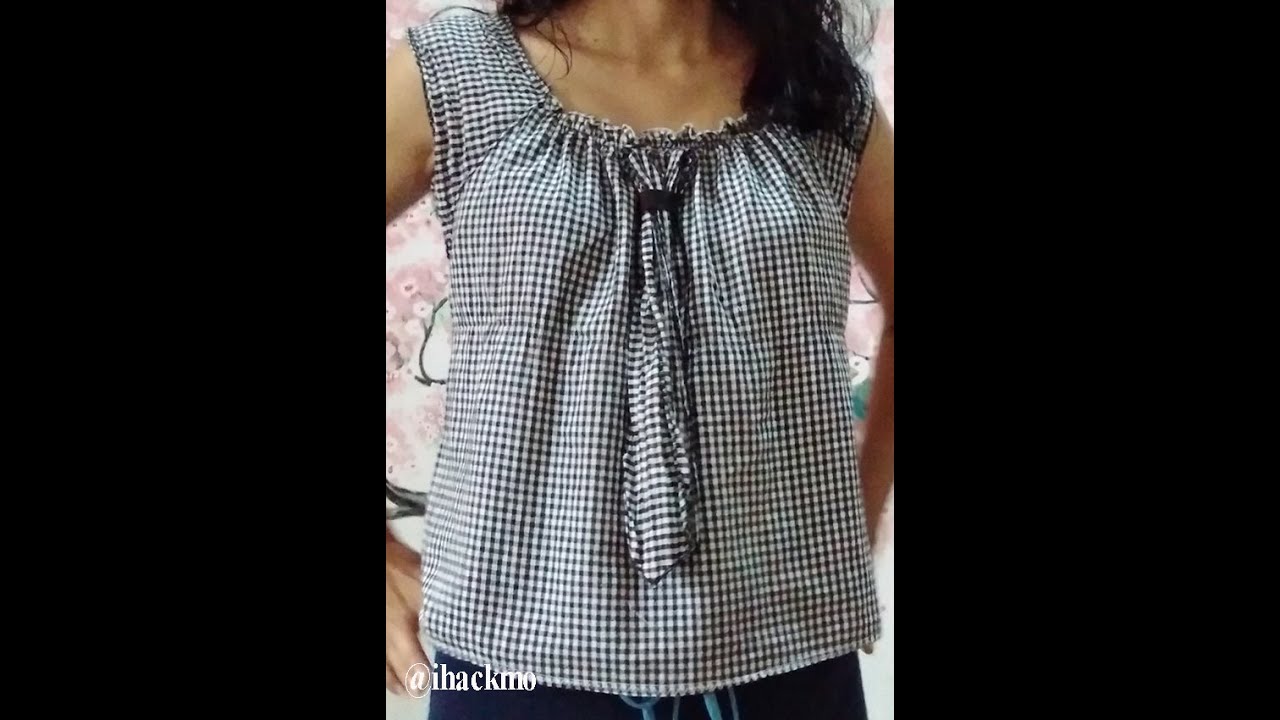 How to Upgrade Your Plain Old Blouse - YouTube