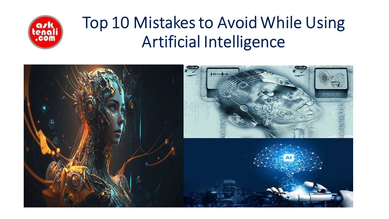 Top 10 Mistakes to Avoid While Using Artificial Intelligence #Shorts ...