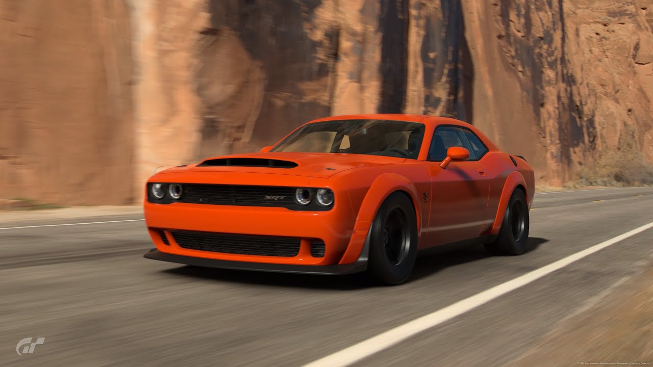 Granturismo 7 |Challenger SRT Demon ‘18 دوج ديمون 😈طرب سوبر - YouTube