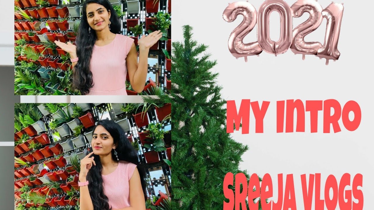 My Intro || Sreeja Vlogs || Releasing specially on my B'day || Jan 5th ️ - YouTube