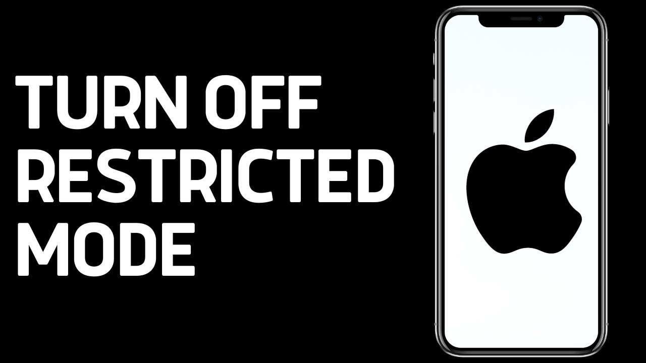 How To Turn Off Restricted Mode On ANY iPhone - YouTube