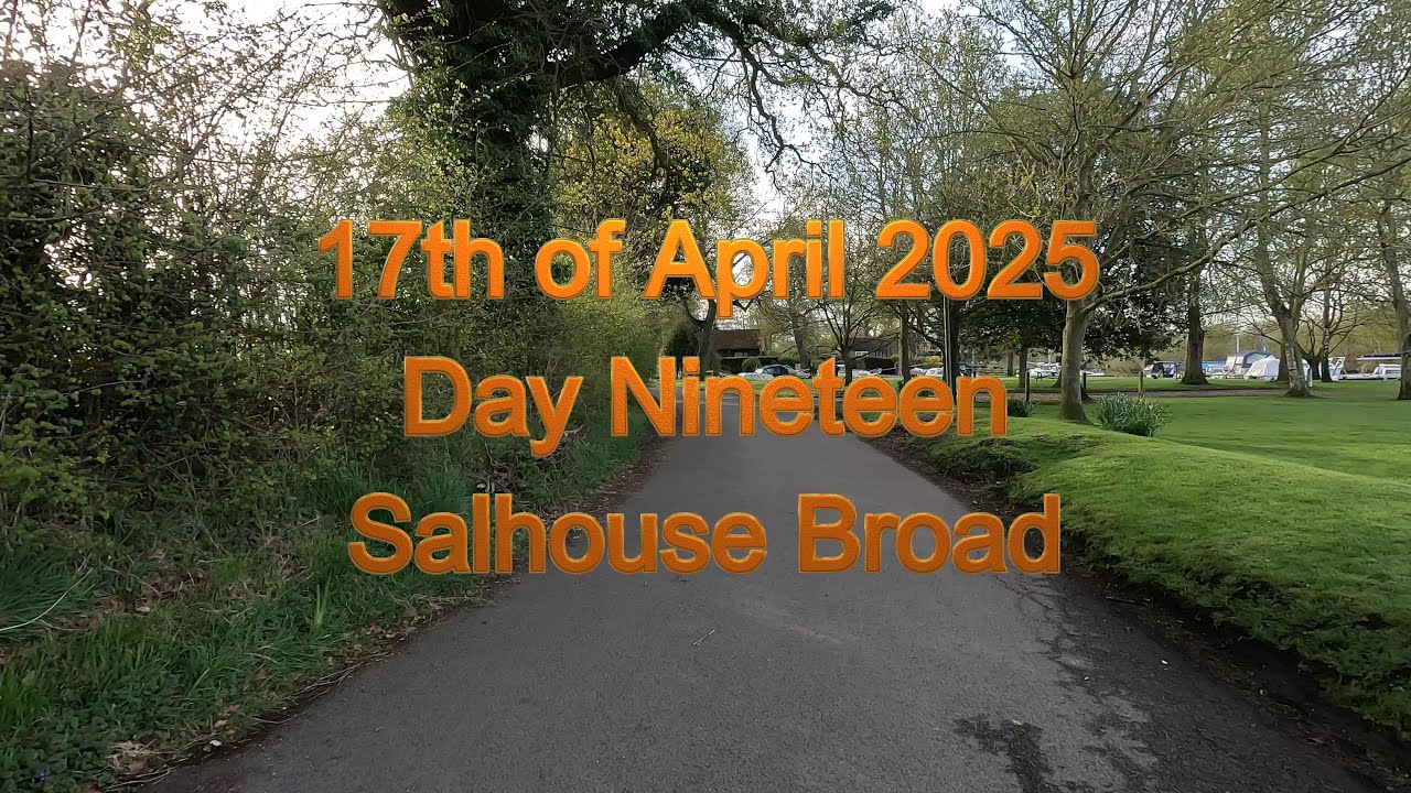 Norfolk Broads March/April 2025 - Day Nineteen - Salhouse Broad - YouTube