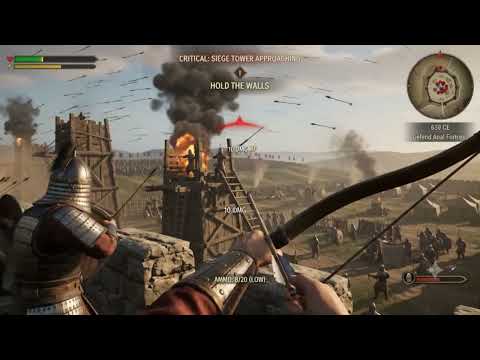Siege of Ansi Castle  645 CE | First-Person Defender POV (AI Cinematic) #history #ai