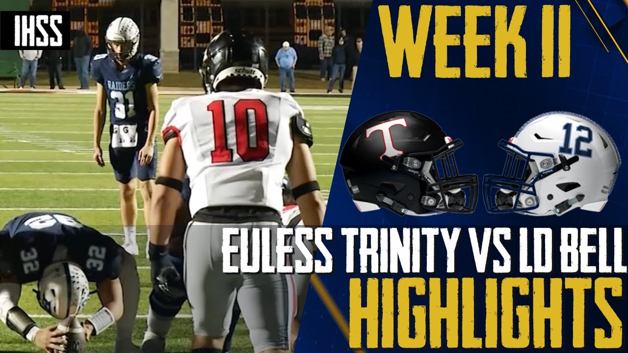 Euless Trinity vs LD Bell - 2023 Week 11 Football Highlights - YouTube