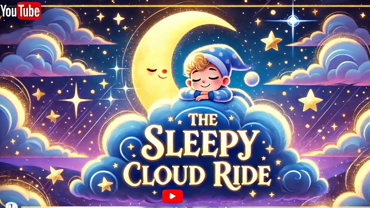 The Sleepy Cloud Ride 🌙 | Soothing Lullaby for Sweet Dreams - YouTube
