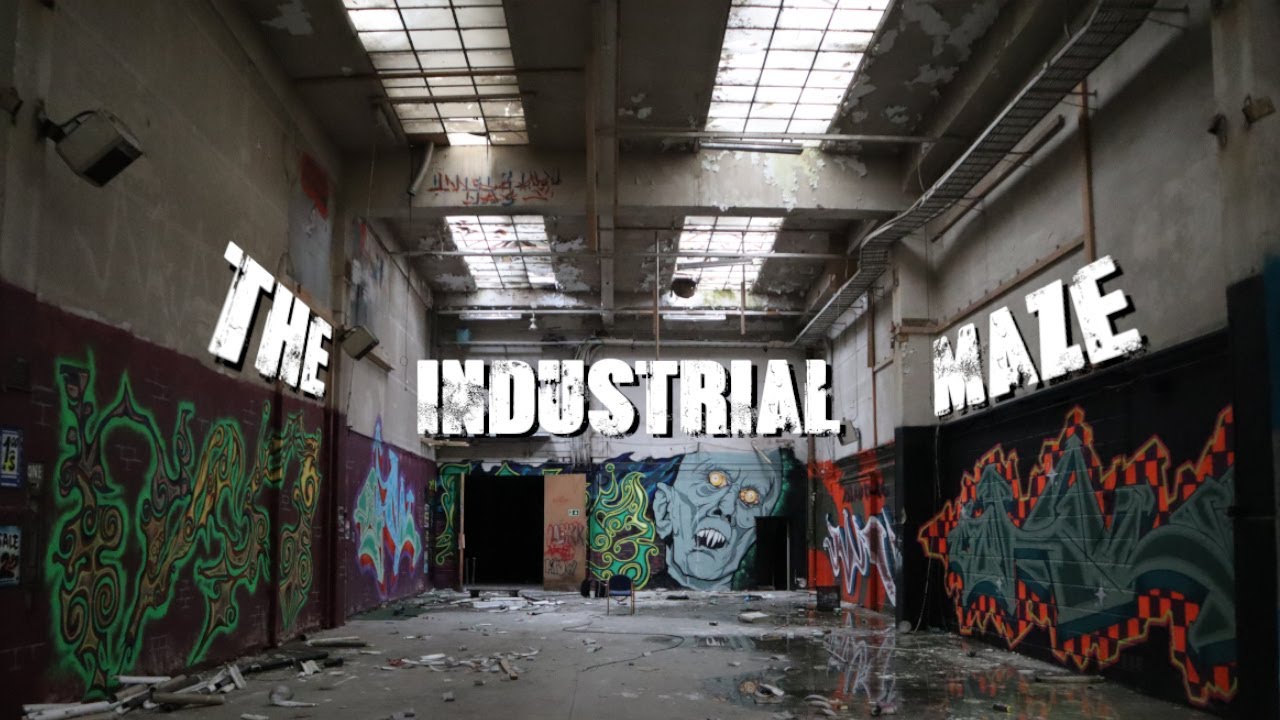 Exploring An Industrial Maze - YouTube