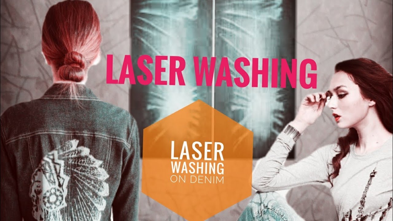Laser washing on Denim | Laser Engraving Denim// - YouTube