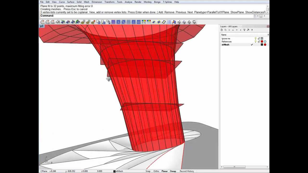 Coplanarity Optimization Example A - YouTube