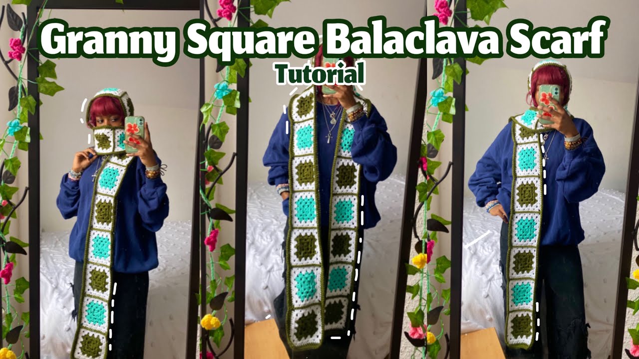 Easy Balaclava Scarf Tutorial| Beginner-Friendly| Crochet Vlog| DIY ...