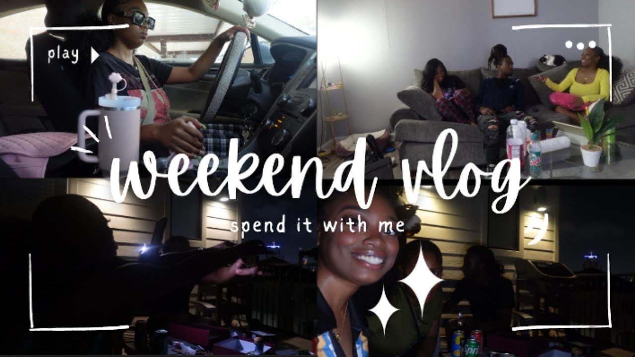 Weekend in my life ♡ Drinking and yapping with friends ♡ - YouTube