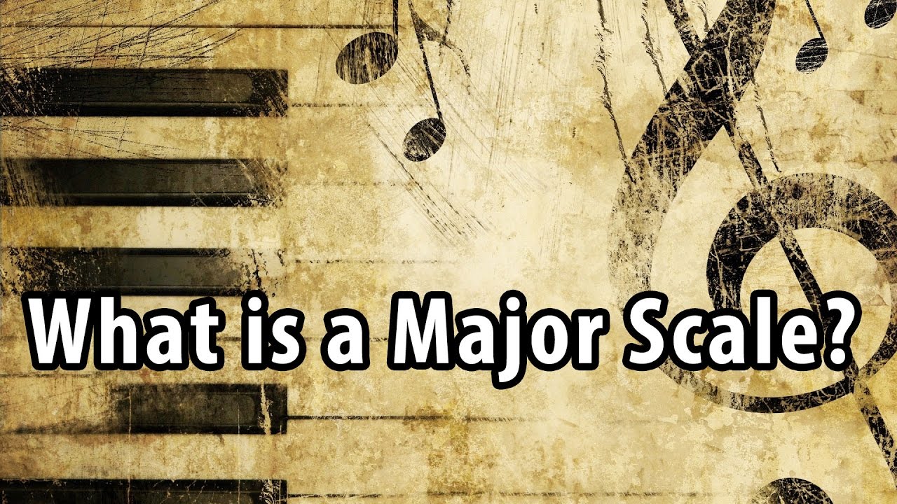 What is a Major Scale? Music Theory Lessons - YouTube