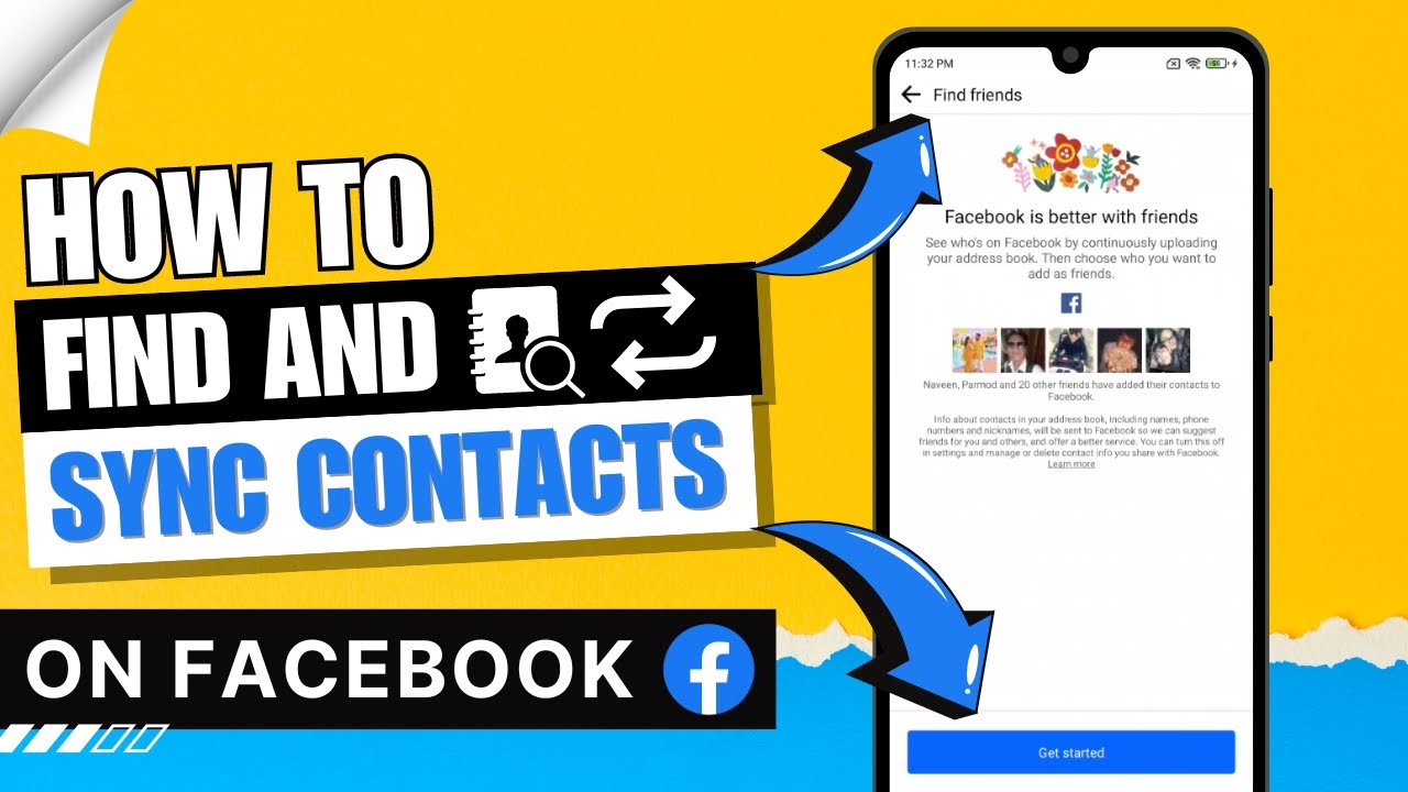 How to Find and Sync Contacts on Facebook | Facebook Contact Sync - YouTube