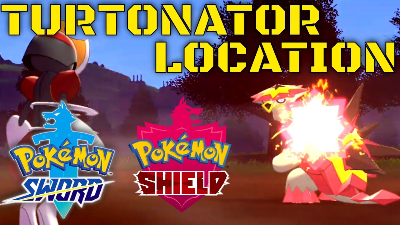 Pokemon Sword And Shield Turtonator Location - YouTube