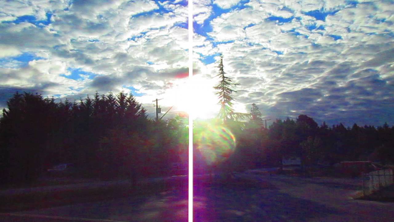 Beautiful Cloud Formation @ Sunrise - YouTube
