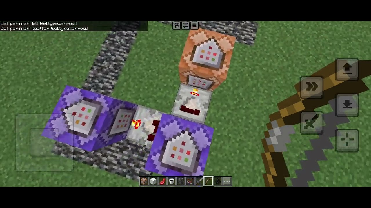 cara membuat panah auto aim minecraft 1000% berhasil - YouTube