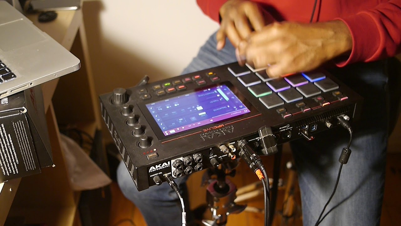 David Finger Haynes on the Mpc Live - Question Now - YouTube