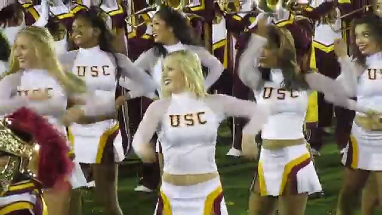 USC SONG GIRLS 2015 " ucla sucks " - YouTube