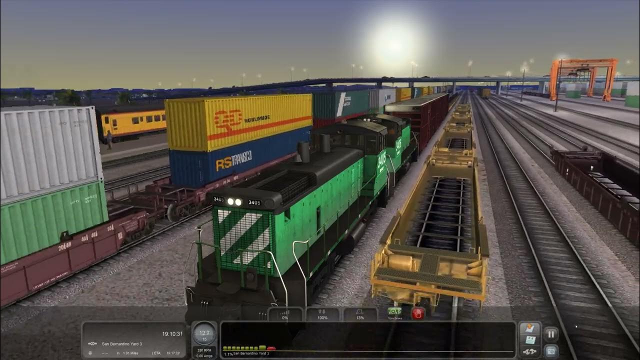 Train Simulator Classic - [EMD SW1500] - Yard Work (San Bernardino) Part 1 - 4K UHD - YouTube
