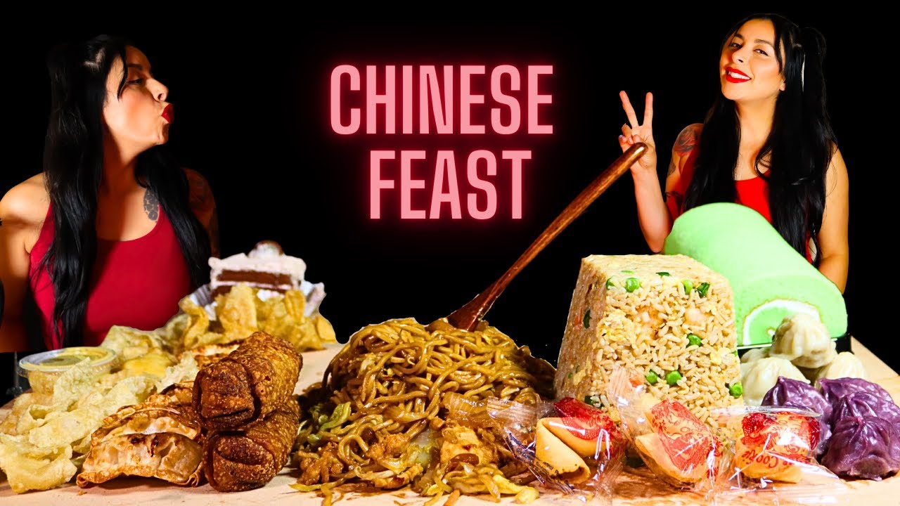 ULTIMATE CHINESE FOOD MUKBANG! Noodles, Dumplings and More - YouTube