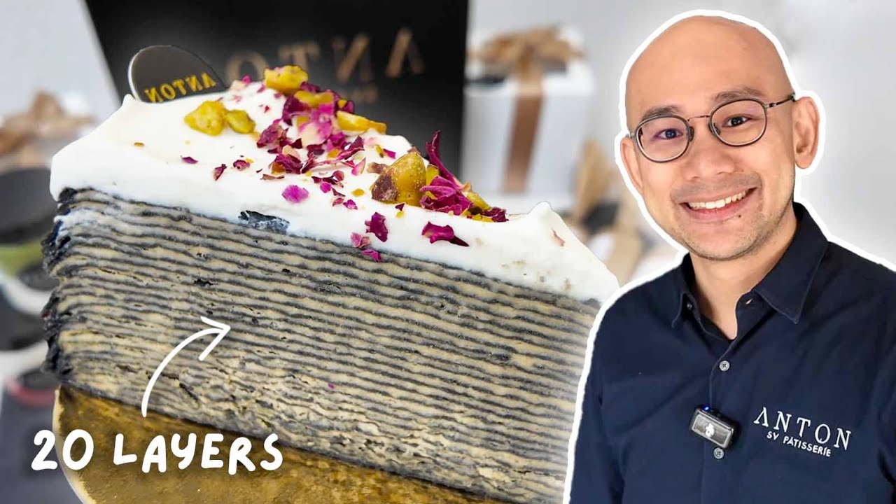20 Questions with Anthony from Anton SV Patisserie | Mille Crêpes Cake ...