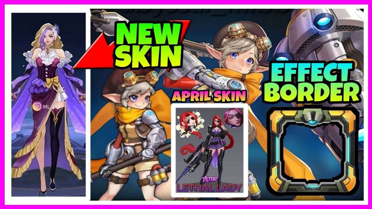 S16 Purchase Skin | New Border Effect | April Starlight Skin #30kSUBS # ...