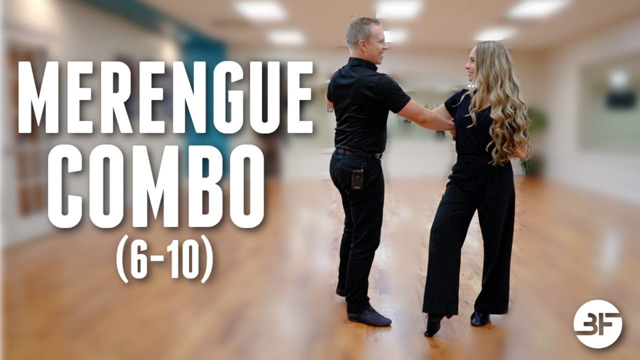 Merengue Dance Beginner/Intermediate Practice Routine Combo - YouTube
