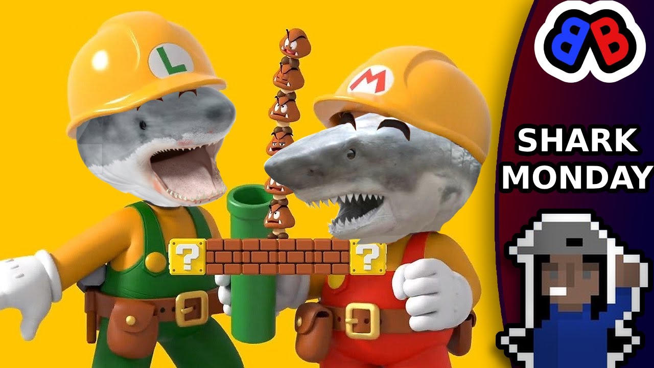 THE RETURN OF SHARK MONDAY | SUPER MARIO MAKER 2 - YouTube