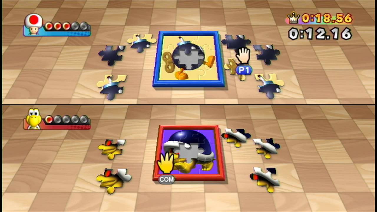 Mario Masters Entry | Jigsaw Jumble (Mario Party 9) - YouTube