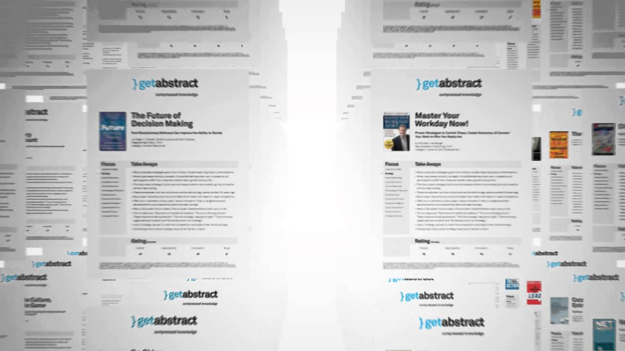 getAbstract Biz Book Summaries - YouTube