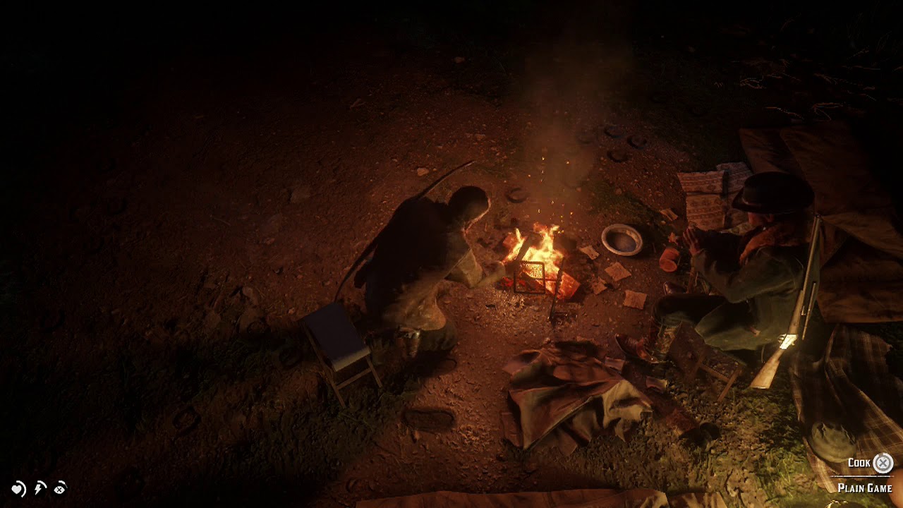 Red Dead Redemption 2 Make Camp Cook Food - YouTube