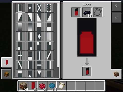 How to make an among us banner in minecraft - YouTube
