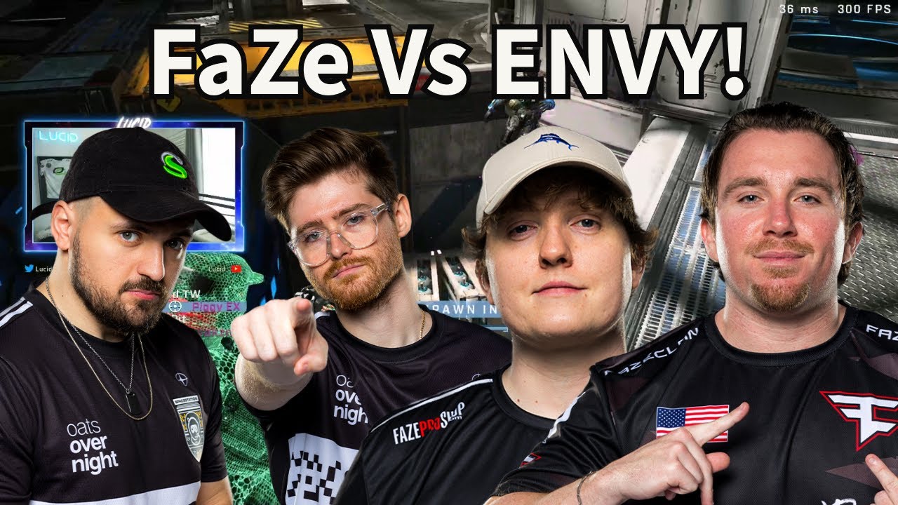 New FaZe Roster Bounce Back In HCS Open Vs Envy!! - YouTube