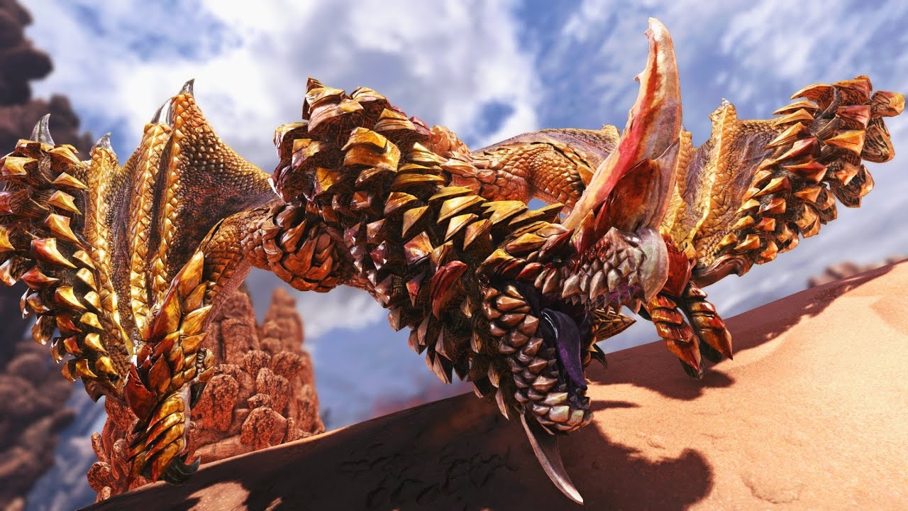 Mencoba Melawan Seregios di MHW - Monster Hunter World Iceborne ...