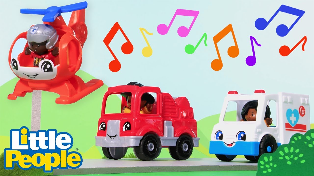 From HERE to THERE | Fisher Price Little People | Music Video - YouTube