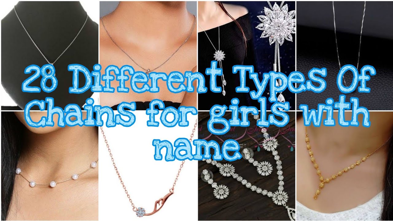 28 Different Types Of Chains for girls and women with name।।TG Chic ...