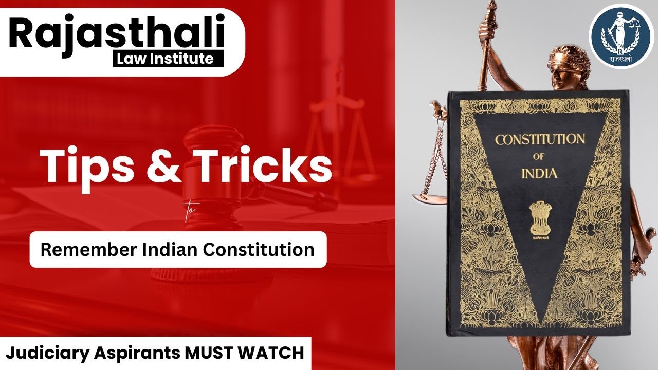 How to Remember Articles of Indian Constitution | आसान Tricks for ...