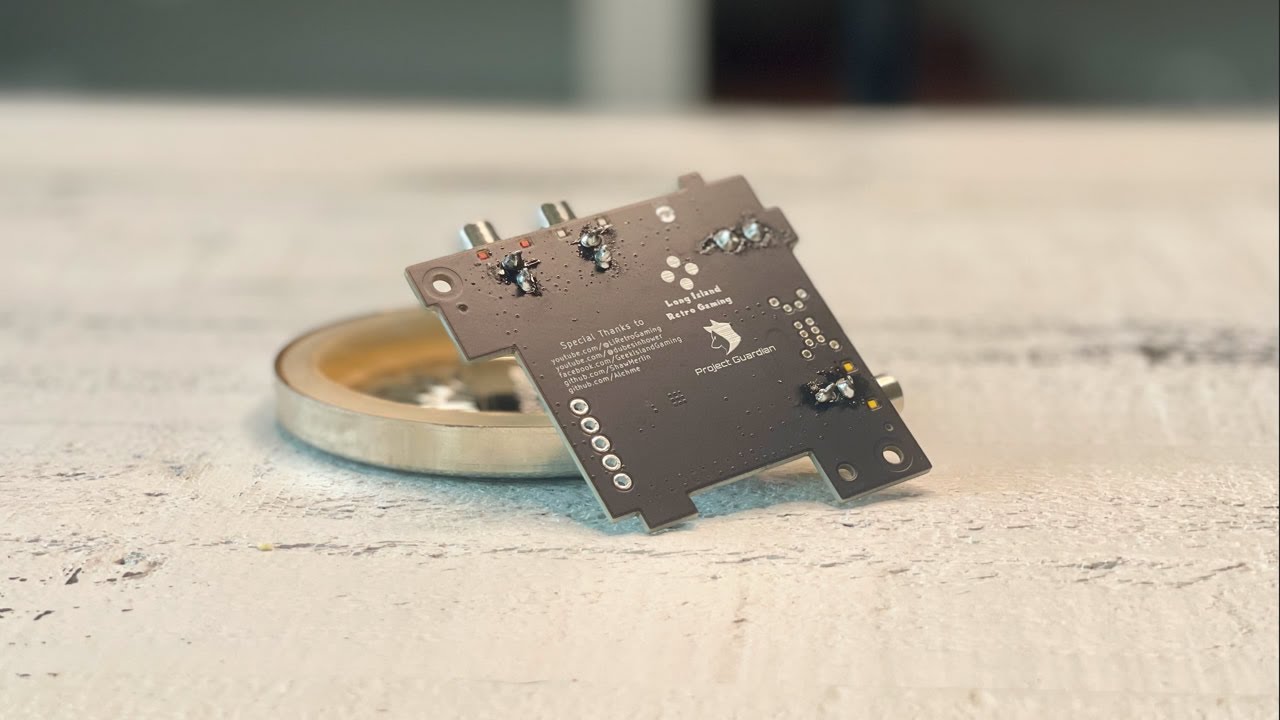NES Revival Classic Power Board - UNBOXING (Project Guardian) - YouTube
