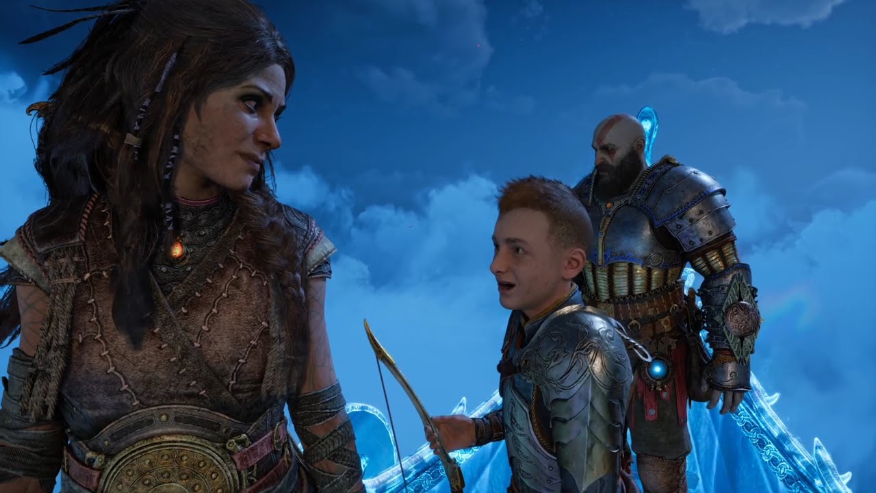 God Of War 5 Ragnarok - Kratos Saves Freya's Brother (Freyr) Scene (2K ...