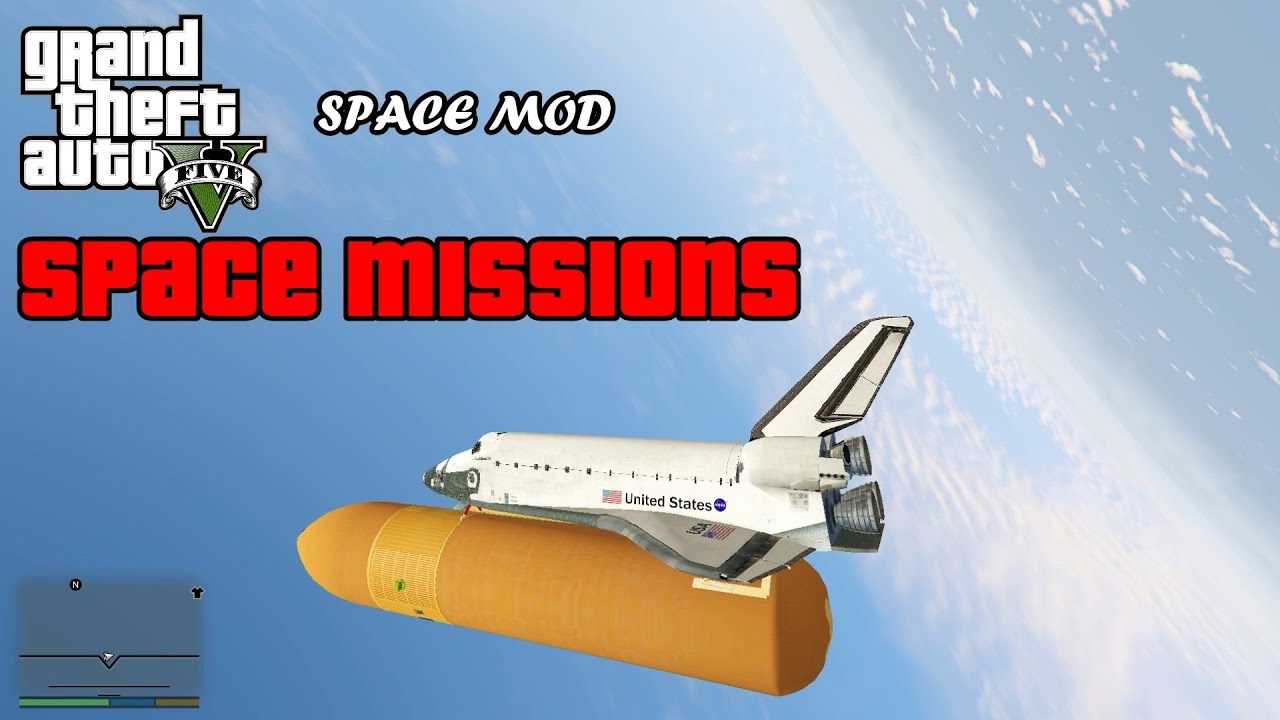 GTA 5 Space Mission | Space Mod | Gameplay - YouTube