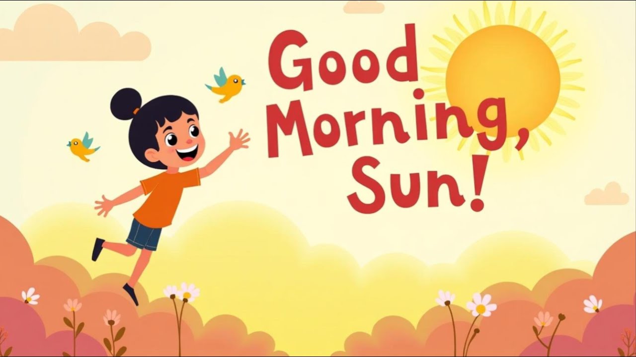Good Morning, Sun! | A Bright & Happy Kids’ Song to Start the Day ...